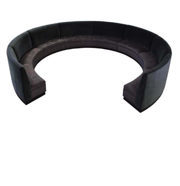 Circular Banquette Sofa | Baci Living Room